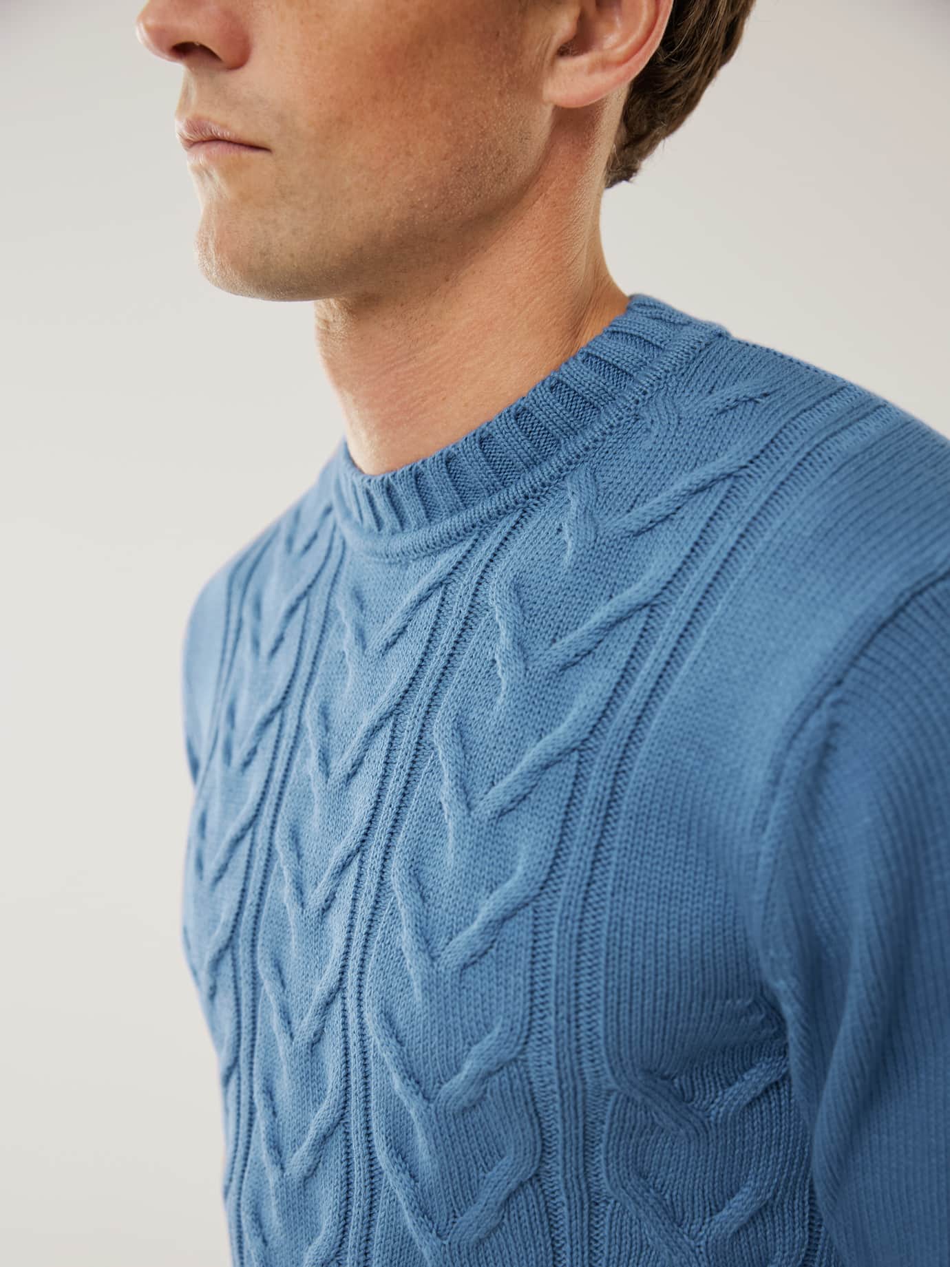 Zopfpullover Woolcot bei Walbusch entdecken